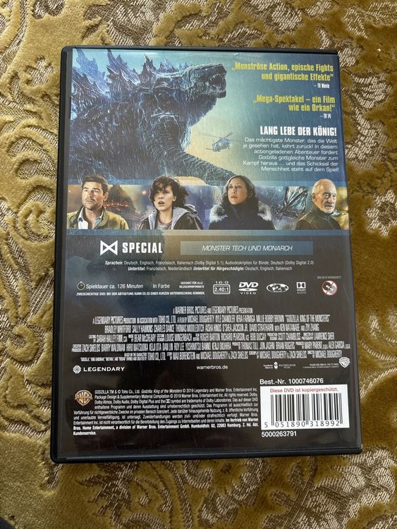 Godzilla II King of the Monsters DVD (Neu (gemäss Beschreibung)) in ...