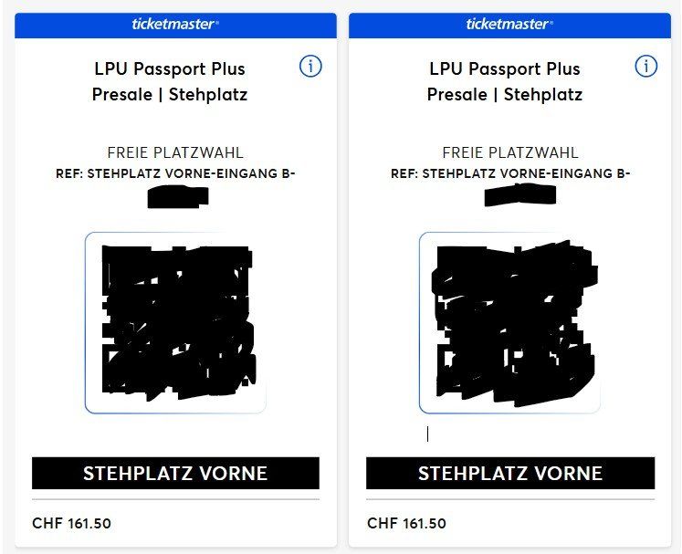Linkin Park: 2 x Stehplätze vorne - Zürich - 30. Juni 2026 (Neu (gemäss ...