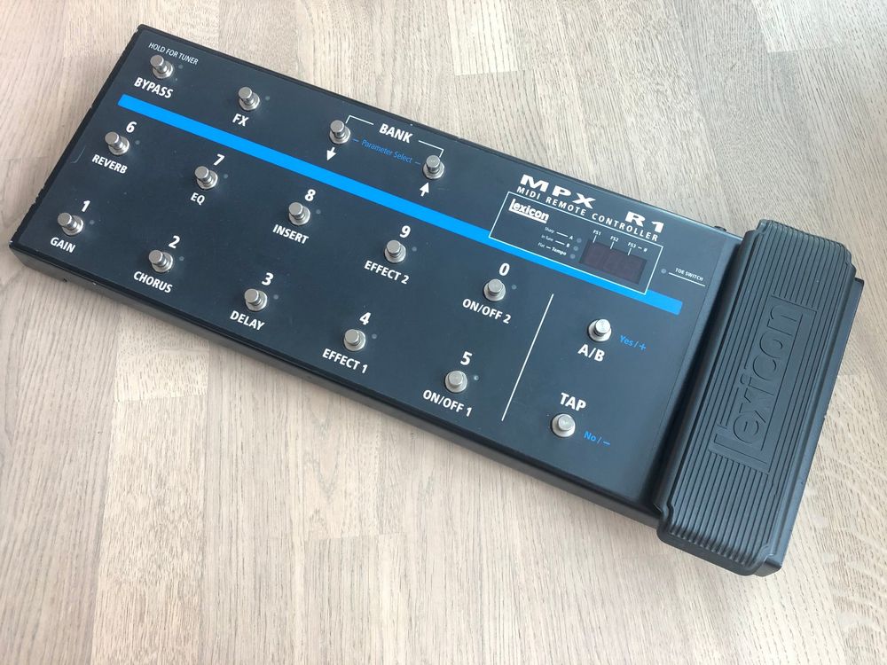 Lexicon MPX G2 Guitar Effects Processor + R1 Foot Controller | Kaufen ...