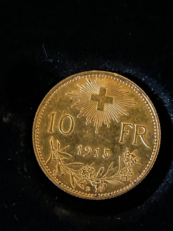 Vreneli 10 Fr. 1915 | Kaufen auf Ricardo