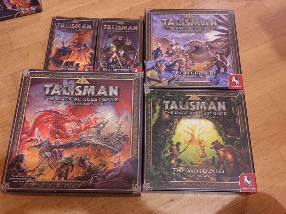 Talisman 4. editon with multiple expansions (Gebraucht) in Guggisberg ...