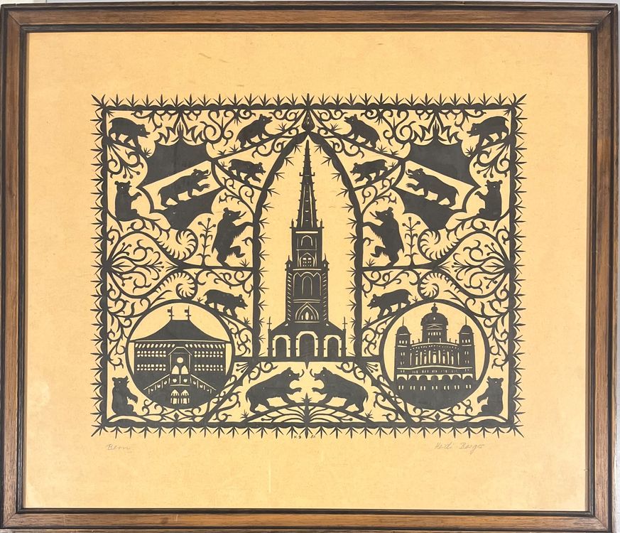 Heidi Berger - Scherenschnitt aus Bern | Kaufen auf Ricardo