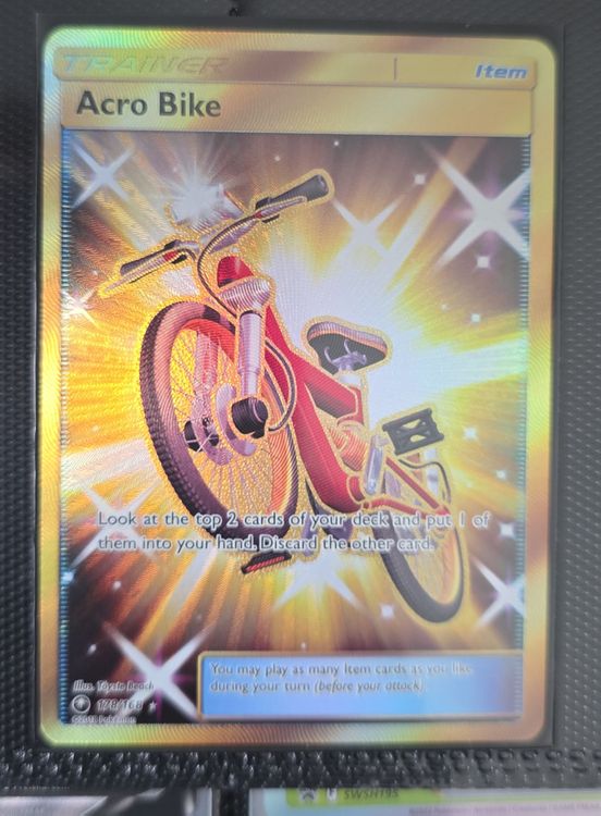 Pokemon Karte Acro Bike - Selten! Gold, Top Zustand! (Gebraucht) in Bremgarten AG für CHF 20 ...