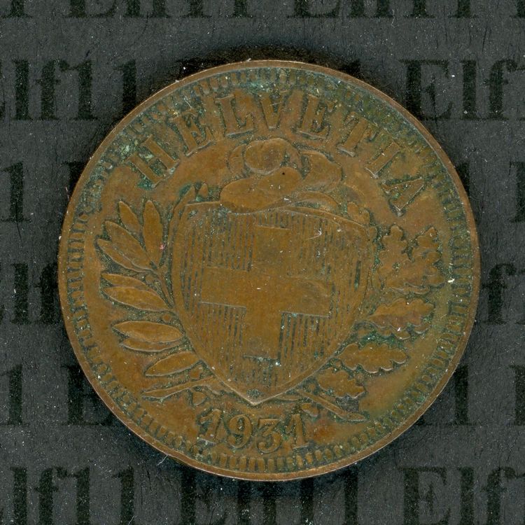 CHF___0.02 1931 -vz 2 Rappen (Gebraucht) in Widnau für CHF 15 – mit Lieferung auf Ricardo kaufen