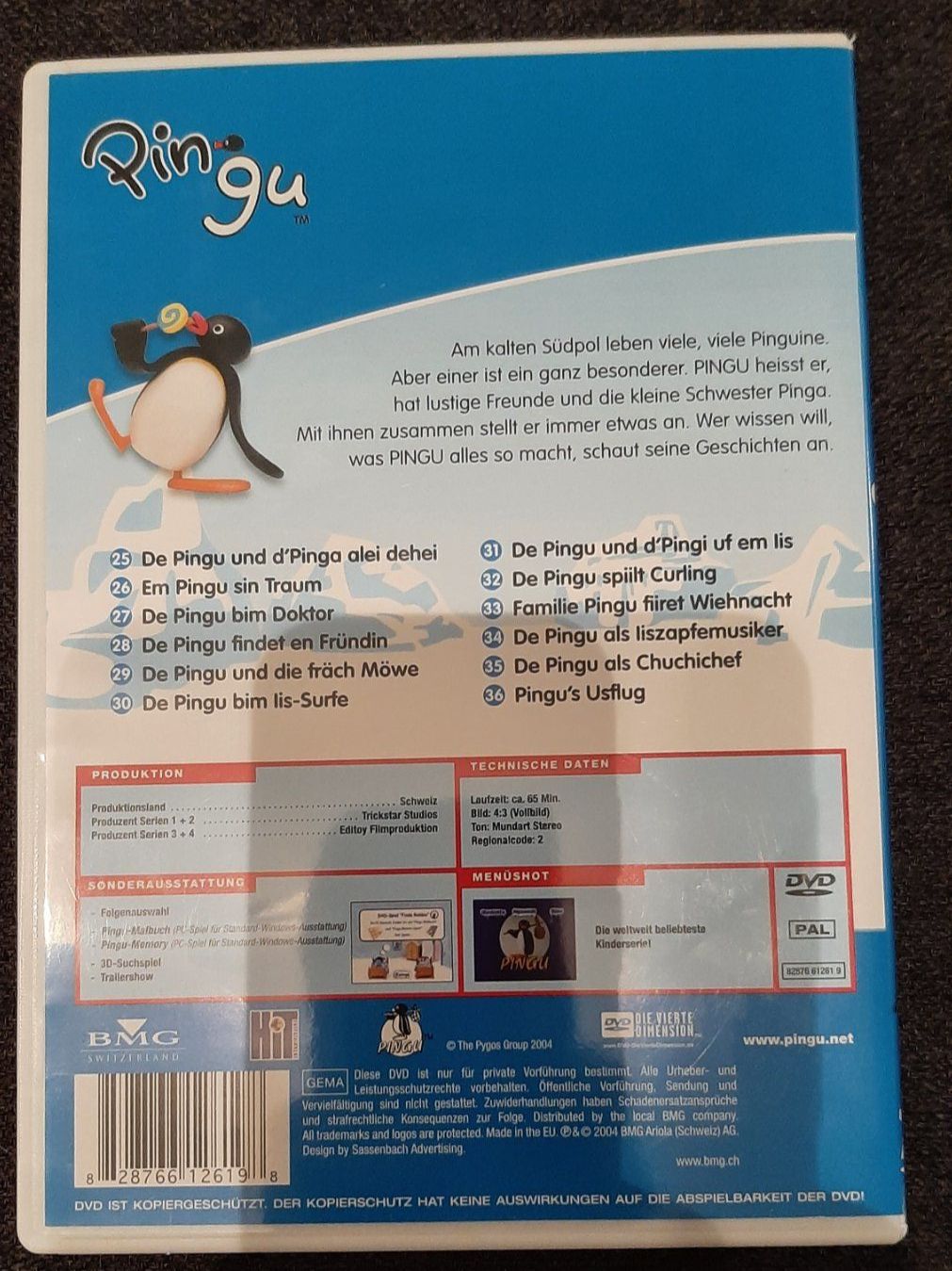 PINGU DVD-Sammlung mit 5 Stück ab 1.- (Gebraucht) in Rothenthurm für ...