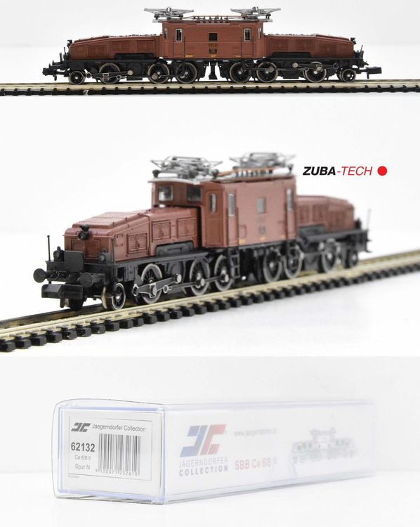 Jägerndorfer 62132 E-Lok Ce 6/8 II Krokodil Spur N, Digital | Kaufen auf Ricardo