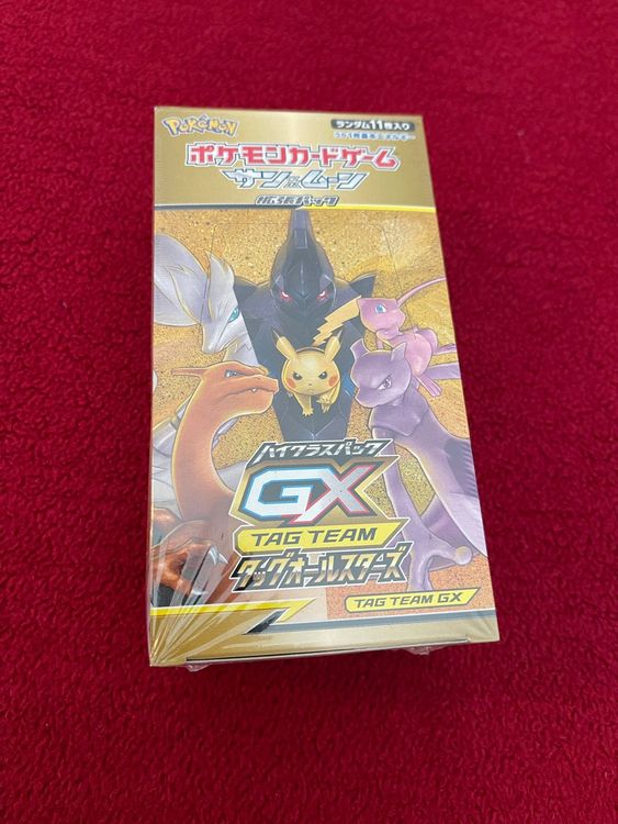 Pokemon Tag Team GX All Stars SM12 Display Booster Box Japan | Kaufen ...