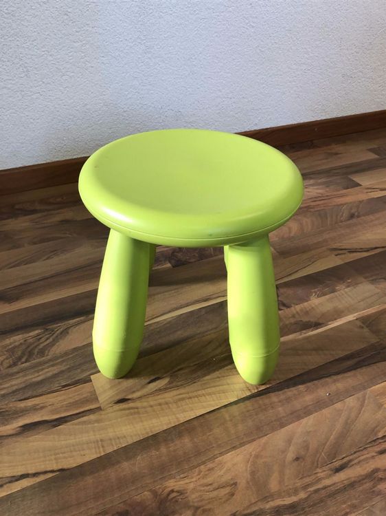 IKEA-Kinderhocker Höcker grün MAMMUT | Kaufen auf Ricardo