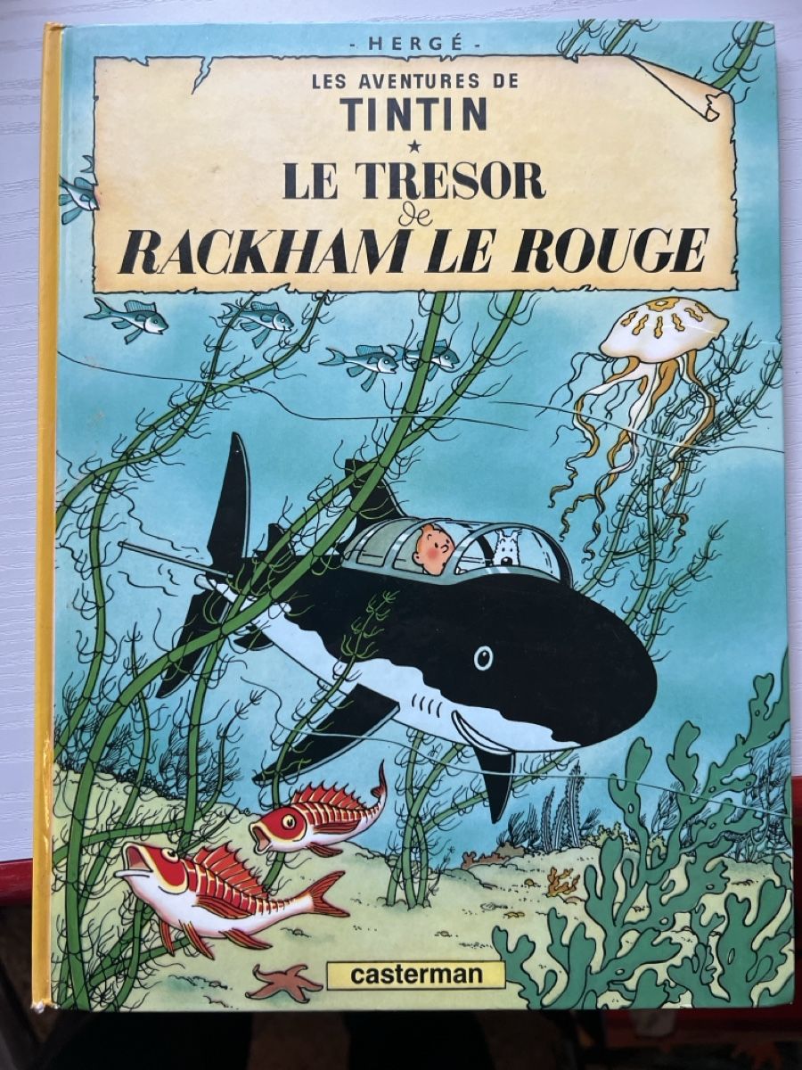 Tintin: Le Trésor de Rackham le Rouge - Casterman! Rare! (D'occasion) à ...