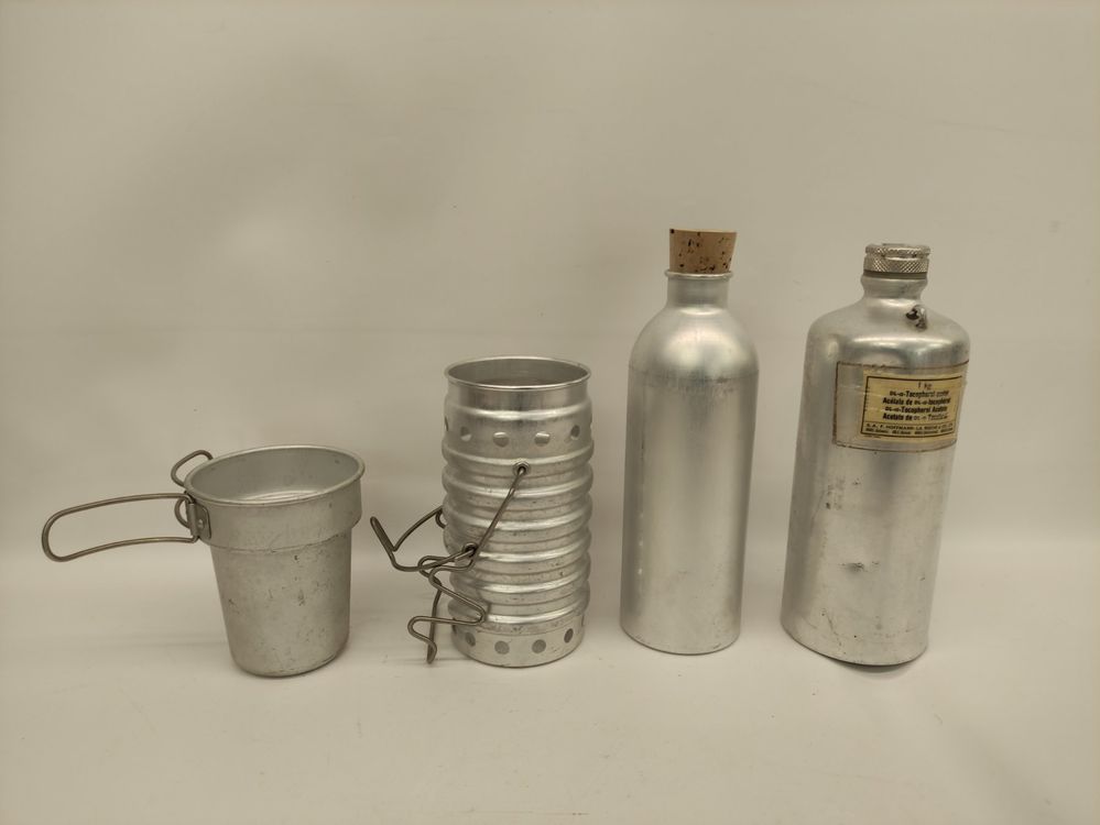 Borde Armee Heizflasche Flaschenkocher Camping Alu (Gebraucht) in ...