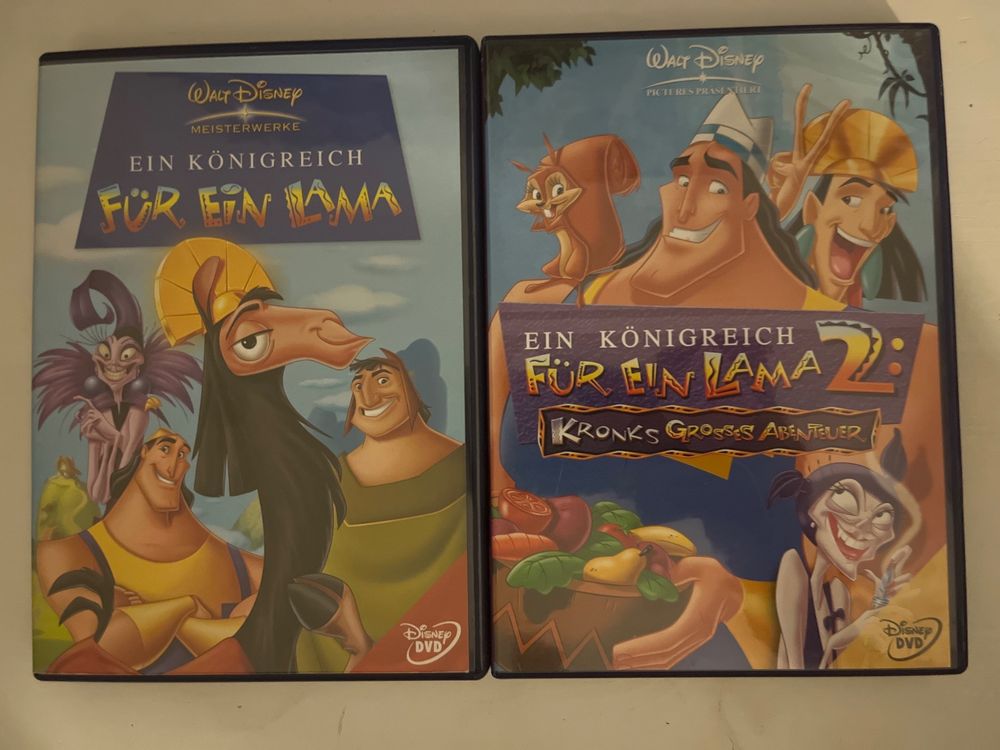 Disney DVD : Für ein Lama 1 & 2 📀 (Neu (gemäss Beschreibung)) in Sierre ...