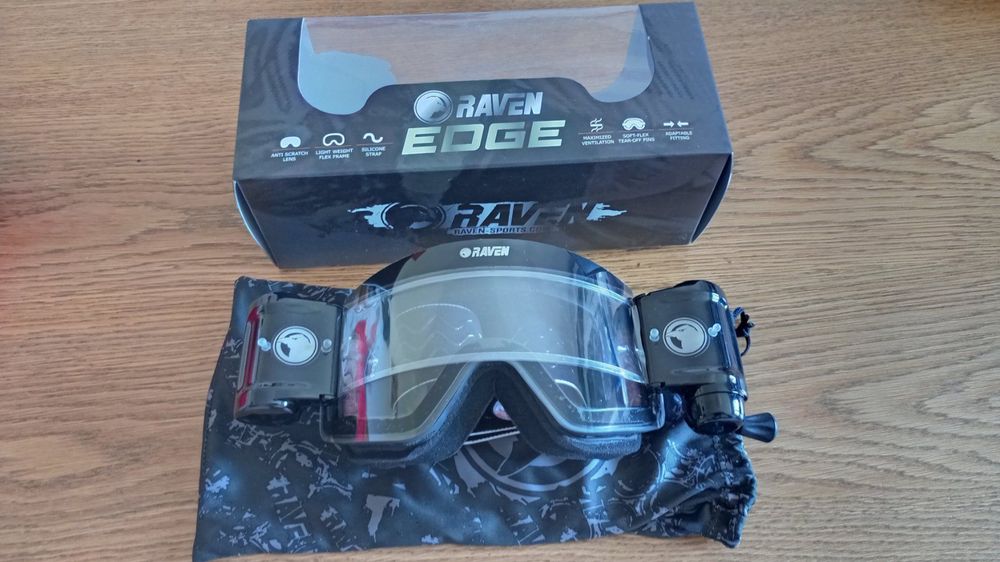 MX/Enduro Brille von Raven mit Roll-Off | Acheter sur Ricardo