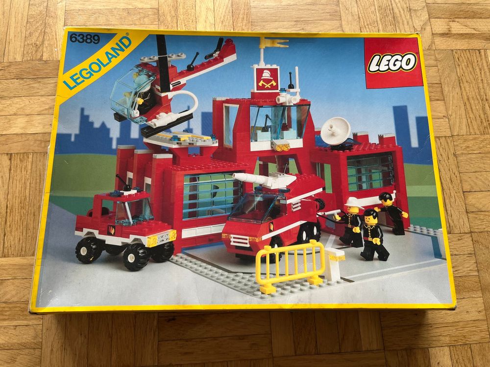 Lego 6389 Feuerwehrstation "Fire Control Center" (Gebraucht) in Basel ...