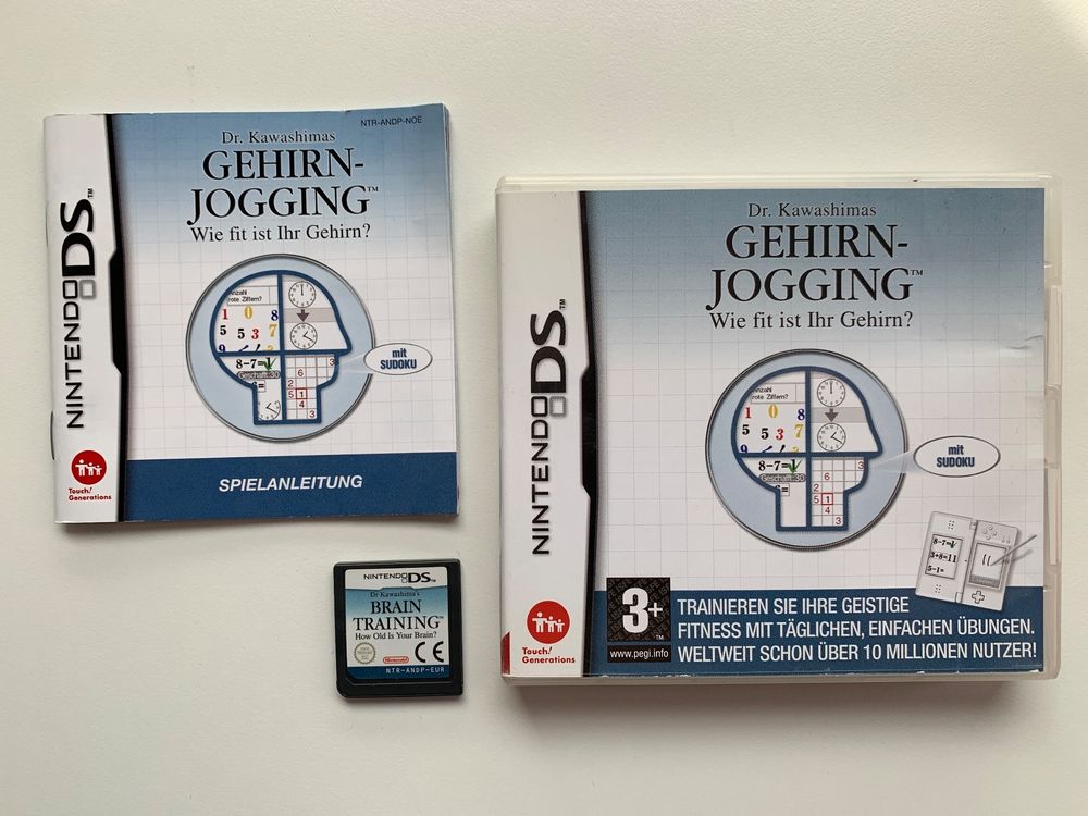 Nintendo DS: Dr. Kawashimas Gehirn-Jogging | Kaufen auf Ricardo Nintendo DS: Dr. Kawashimas Gehirn-Jogging | Kaufen auf Ricardo