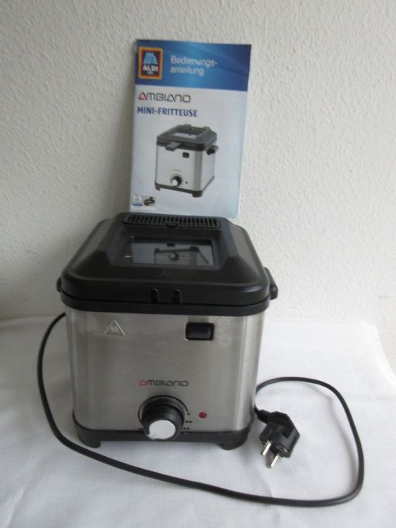 Mini Friteuse von Ambiano (Gebraucht) in Binningen für CHF 15 – mit Lieferung auf Ricardo kaufen