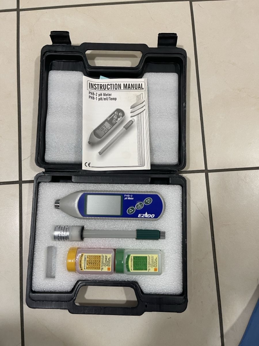 Misuratore di pH EZODO PHB-2 completo di accessori - Nuovo (Usato) a ...