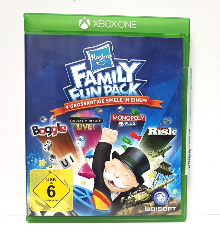 Hasbro Family fun Pack 4 Grossartige Spiele in einem Xb One (Gebraucht) in Schüpfheim für CHF 22 ...