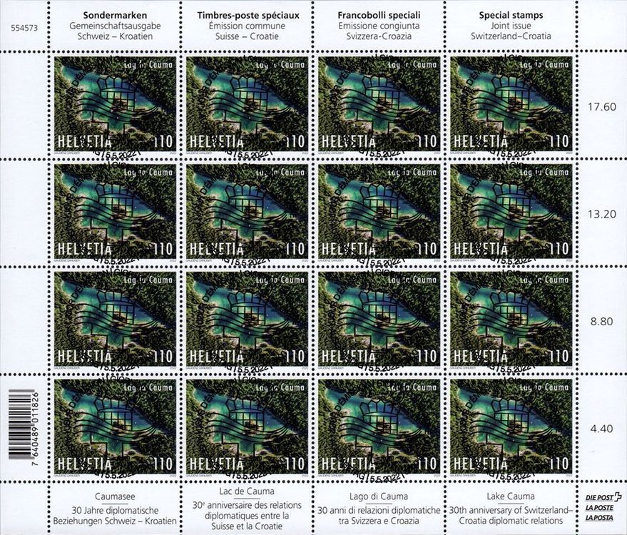 Bogen Caumasee Vollstempel (Neu (gemäss Beschreibung)) in Dottikon für CHF 24 – mit Lieferung ...