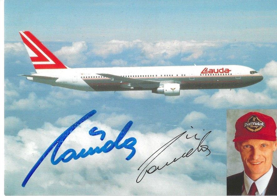 NIKI LAUDA original Autogrammkarte | Kaufen auf Ricardo