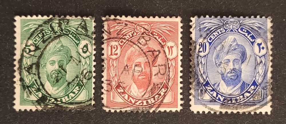 Zanzibar 1926-36, Sultan Khalifa bin Harub, gestempelt (Gebraucht) in ...