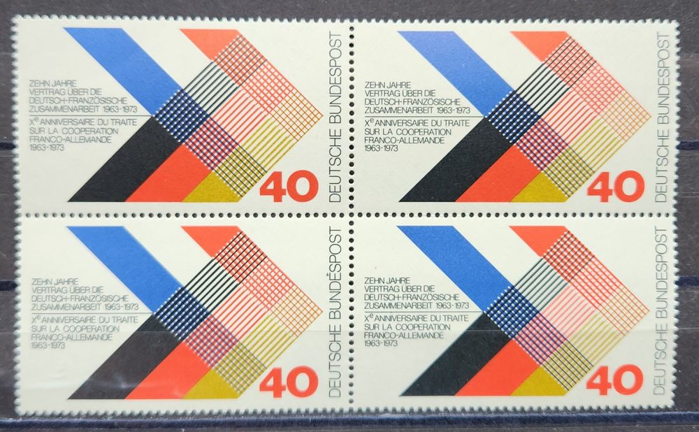 Deutschland-Mi 753 ** Viererblock (41) | Kaufen auf Ricardo