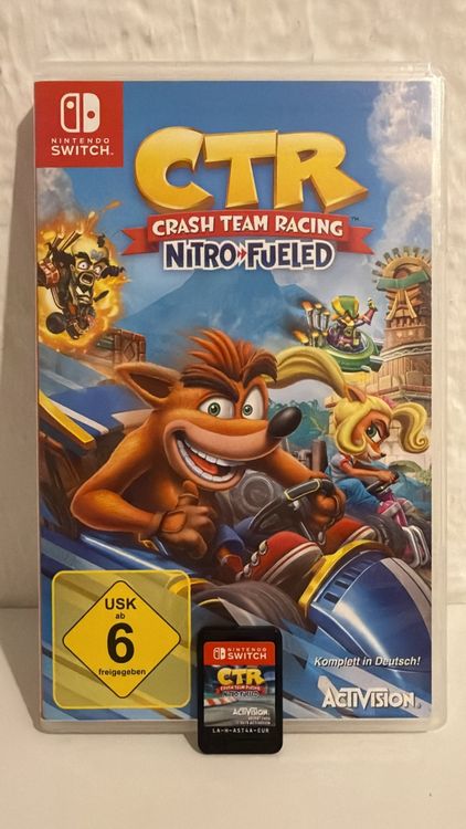 Crash Team Racing Nitro-Fueled - Nintendo Switch Game! (Gebraucht) in ...