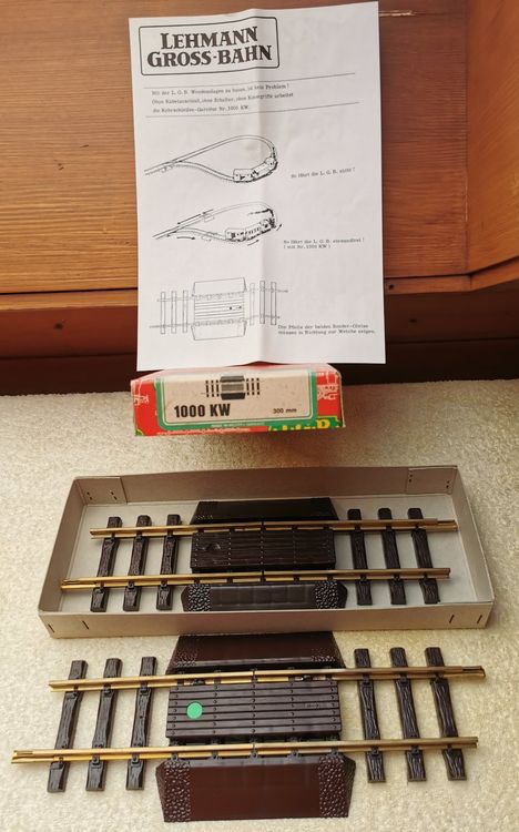 LGB 1000 KW Kehrschleifengarnitur mit Übergängen (Gebraucht) in ...