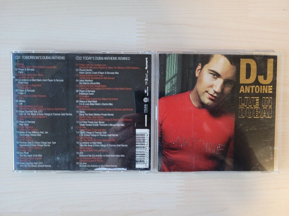 DJ Antoine - Live in Dubai DCD 2008 | Kaufen auf Ricardo