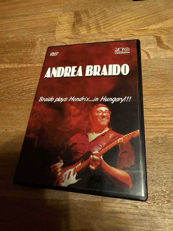 Andrea Braido - Braido Plays Hendrix DVD - ohne Booklet (Gebraucht) in ...