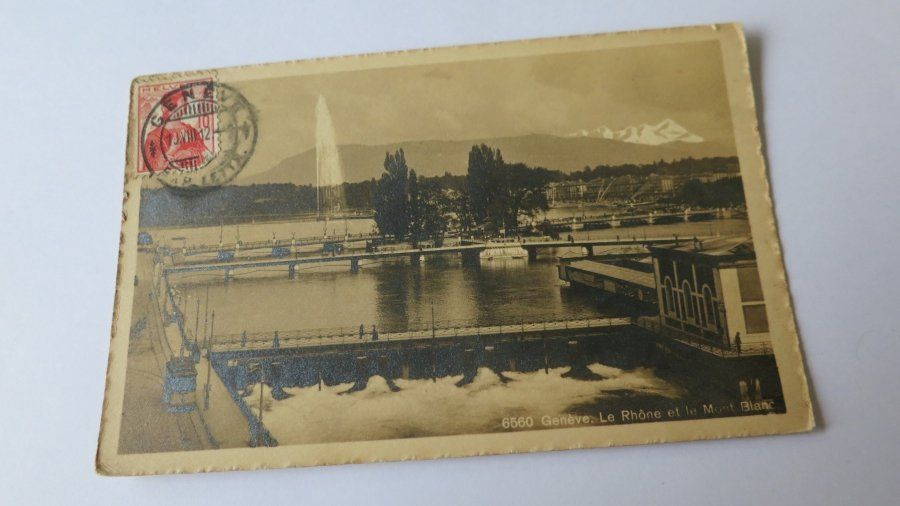 Geneve - Le Rhone et le Mont Blanc - 1912 (Gebraucht) in Jona für CHF 1 – mit Lieferung auf ...