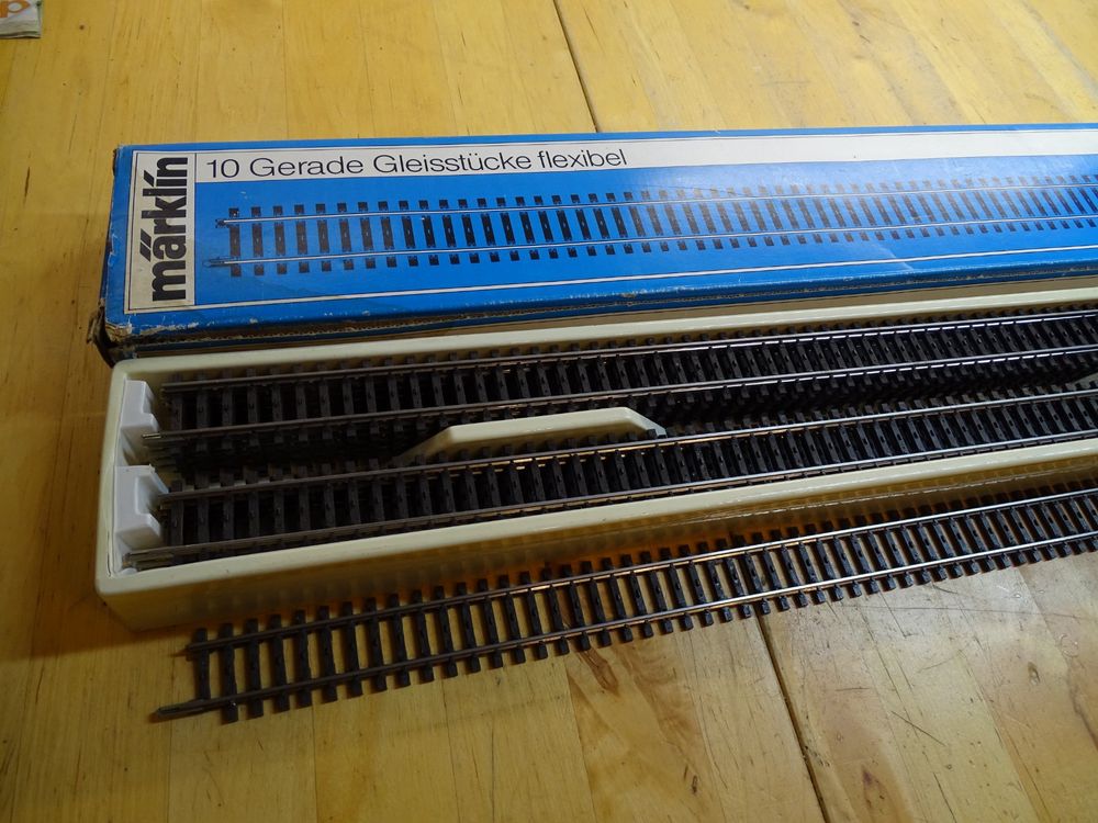 Märklin 2205 Flexgleise 10 x , H0,WS/AC,OVP (Gebraucht) in Wohlen AG ...