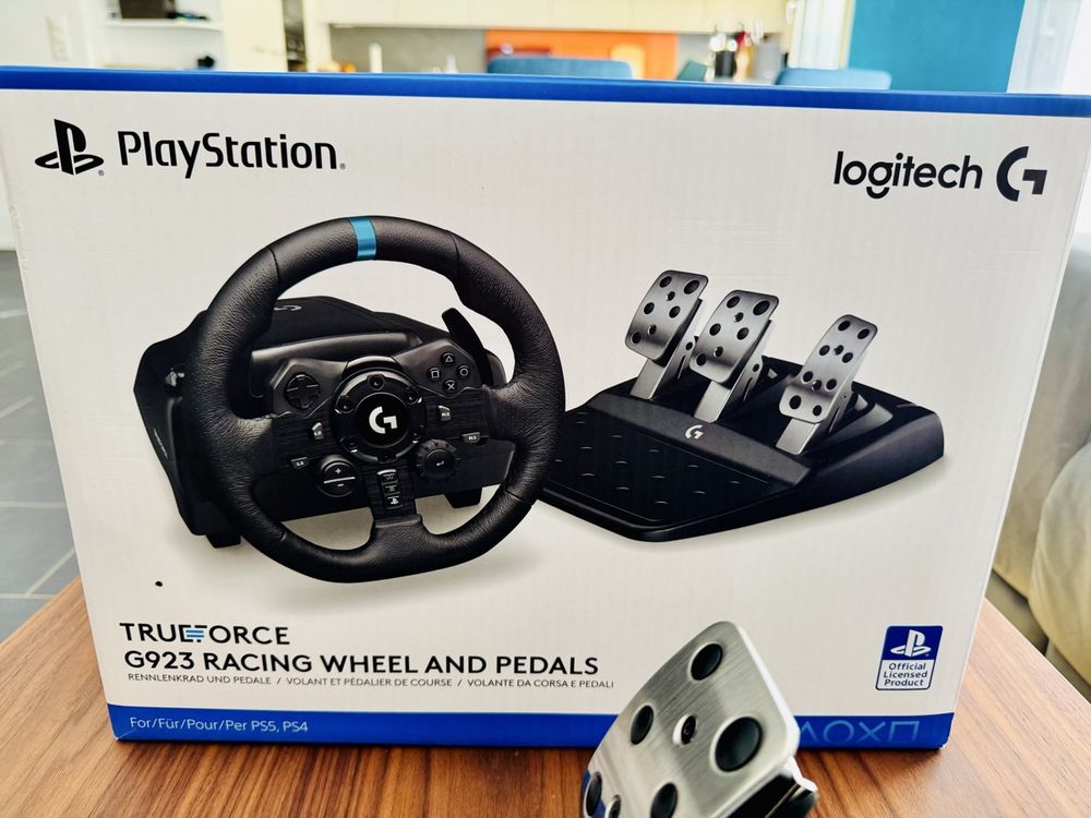 Logitech G923 - Top Zustand - Racing Wheel für PS5/PC! (Neu (gemäss ...
