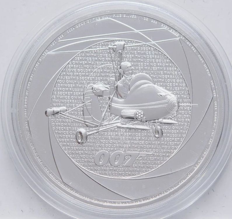 1 Oz Silber - James Bond 007 - 2024 | Kaufen auf Ricardo