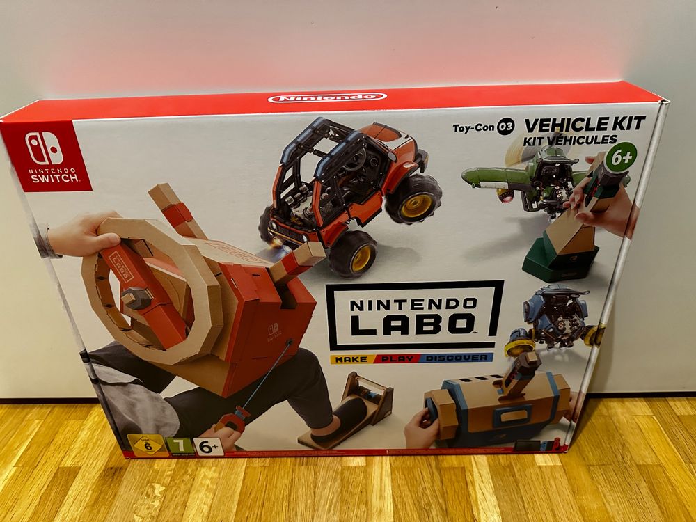 Nintendo Labo Toy-Con 03 Vehicle Kit für Switch (Gebraucht) in Altendorf für CHF 30 – mit ...