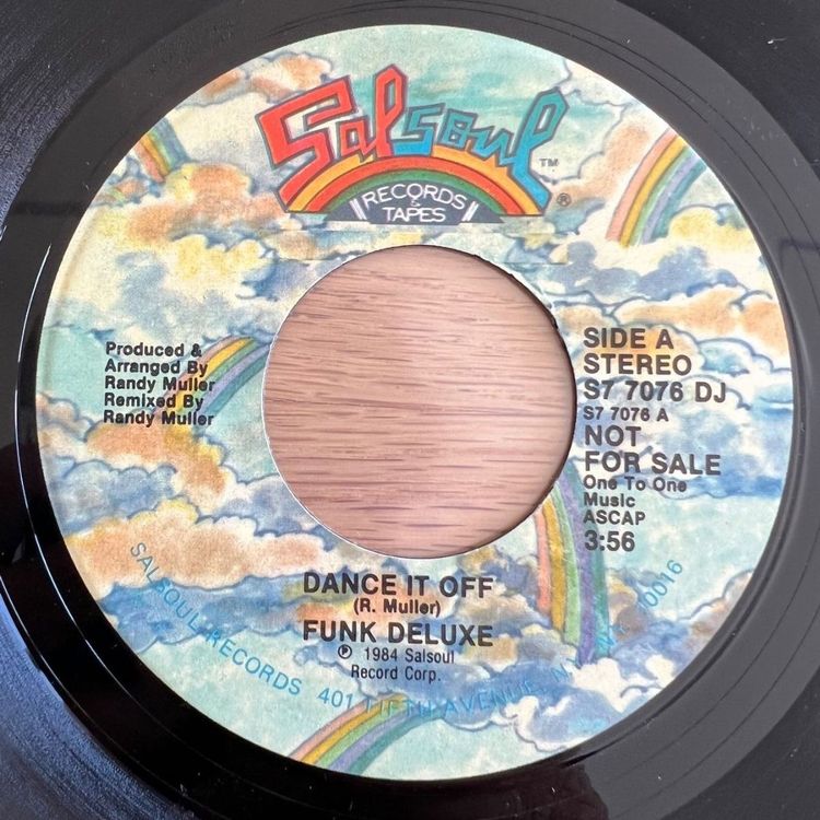 Funk Deluxe - Dance It Off / US Promo 1984 - TOP (Gebraucht) in Gais ...