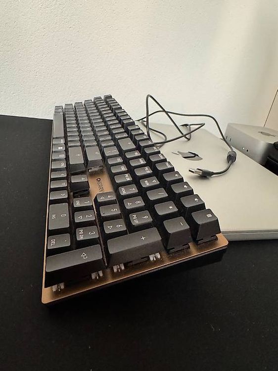 Cherry KC 200 MX Tastatur Keyboard Silent Red (Neu (gemäss Beschreibung ...