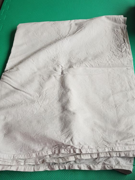 draps pour lit double en toile (Gebraucht) in Bulle für CHF 10 – mit ...