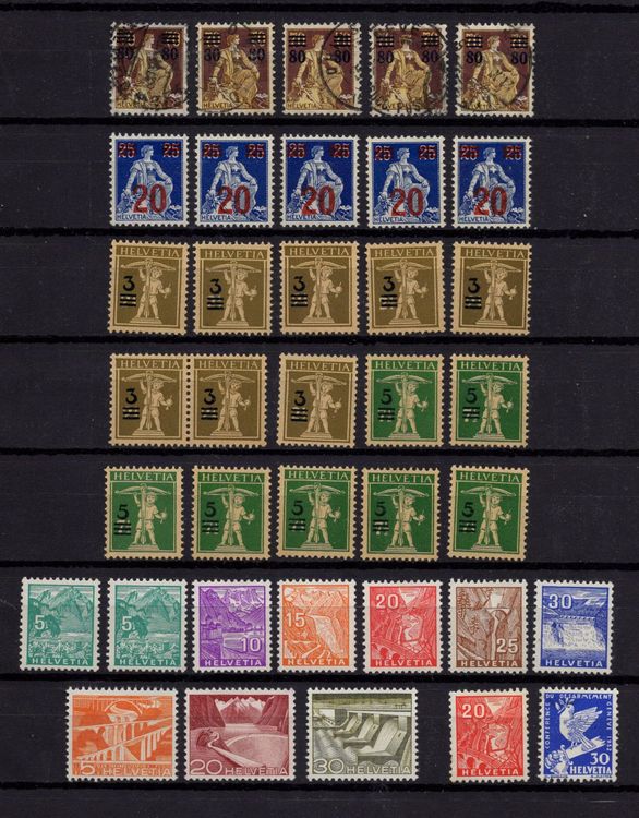 R1617 / Lot de timbres neufs XX ( 5x SBK n° 135 obl. ) (D'occasion) à ...