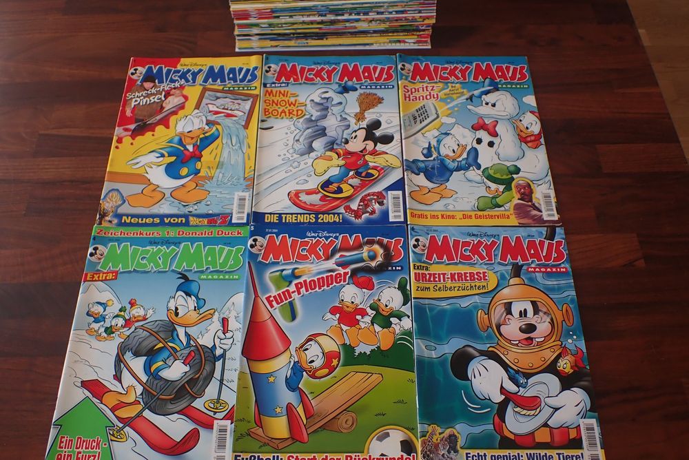52 antike MICKY MAUS Comic Hefte von 2004 Disney Spielzeug | Kaufen auf Ricardo