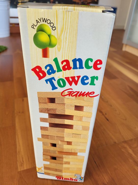 Simba Balance Tower aus Holz - das Original (Neu und originalverpackt ...