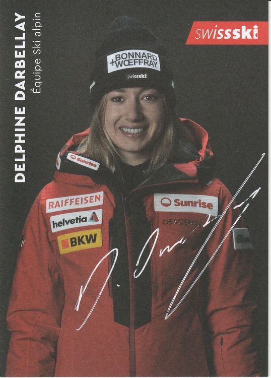 Delphine Darbellay / Originalautogramm (Gebraucht) in Schwyz für CHF 9 ...