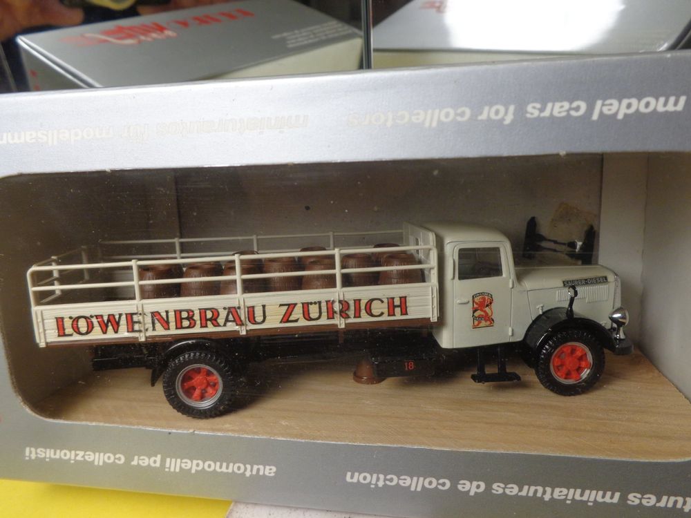 Saurer Typ S4C (Löwenbräu) 1/50 (mit Box)Vitesse No.215 (W1) (Gebraucht ...
