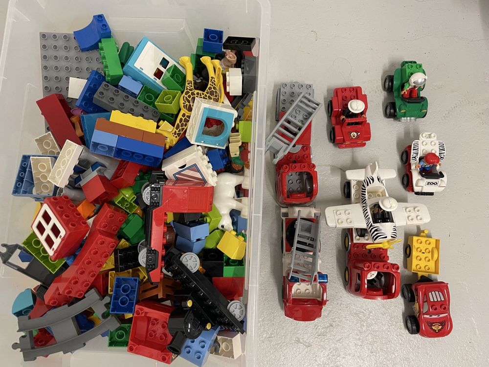 Grosses Lego Duplo Box 6.5kg - Viele Steine und Fahrzeuge! (Gebraucht ...