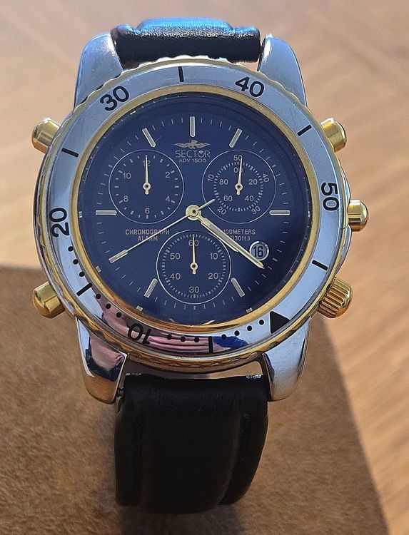 SECTOR ADV 1500 ALARM CHRONOGRAPH Uhr AB 1.-- (Gebraucht) in Gundetswil ...