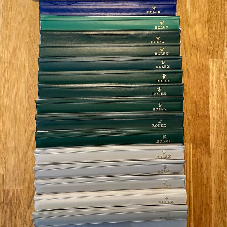 ROLEX Paper Document Folders 15 pcs Vintage 60s | Kaufen auf Ricardo