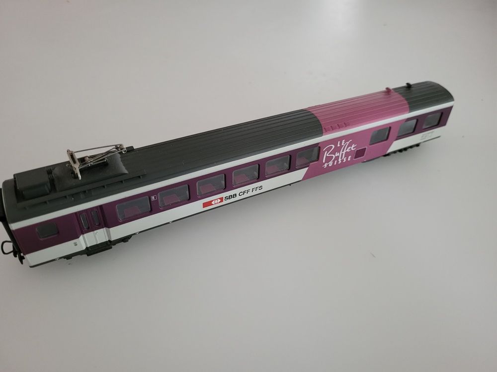 Liliput L388604 SBB Speisewagen Le Buffet H0 DC OVP (Gebraucht) in Huttwil für CHF 19 – mit ...