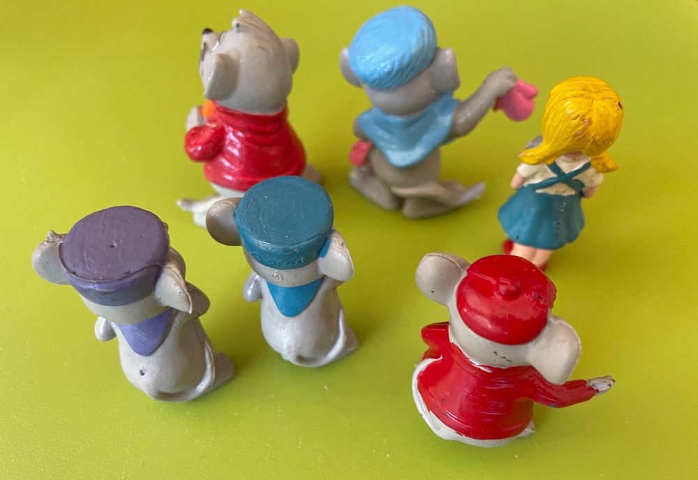 6x Bernhard & Bianca 70er 80er Comic Figur Heimo WDP Bully (Gebraucht) in Gossau SG für CHF 35 ...