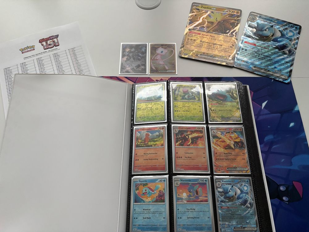 Komplettes POKEMON 151 Master „Base Set“ EN in NM + Promos (Neu (gemäss ...