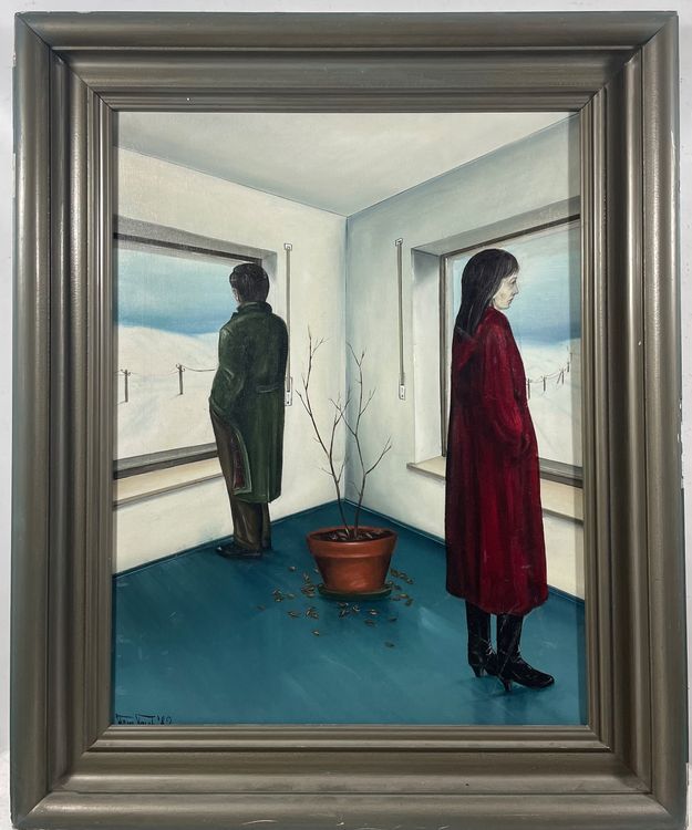 Grosses Gemälde mit Interessantem Sujet unleserlich Signiert (Gebraucht) in Root für CHF 90 ...