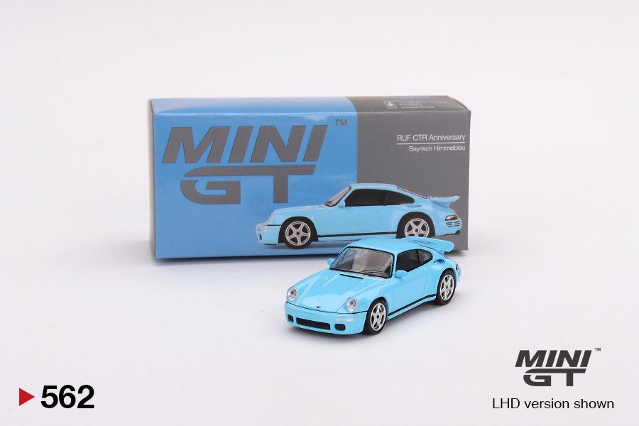 PORSCHE RUF CTR ANNIVERSARY HIMMEL BLUE 562 MINI GT | Kaufen auf Ricardo